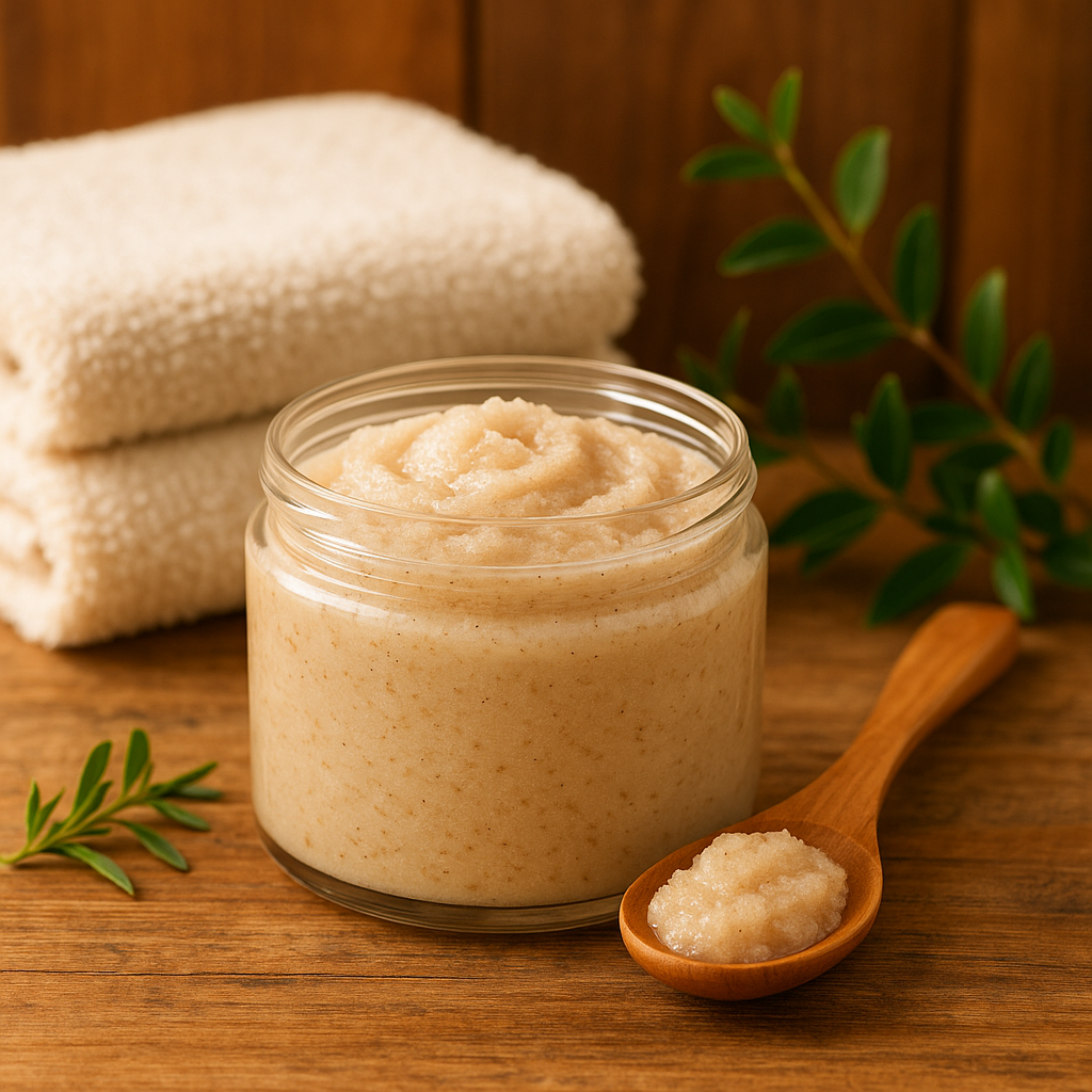 Gentle Sugar Face Scrub - Hydrating and Exfoliating Skincare for Soft ...