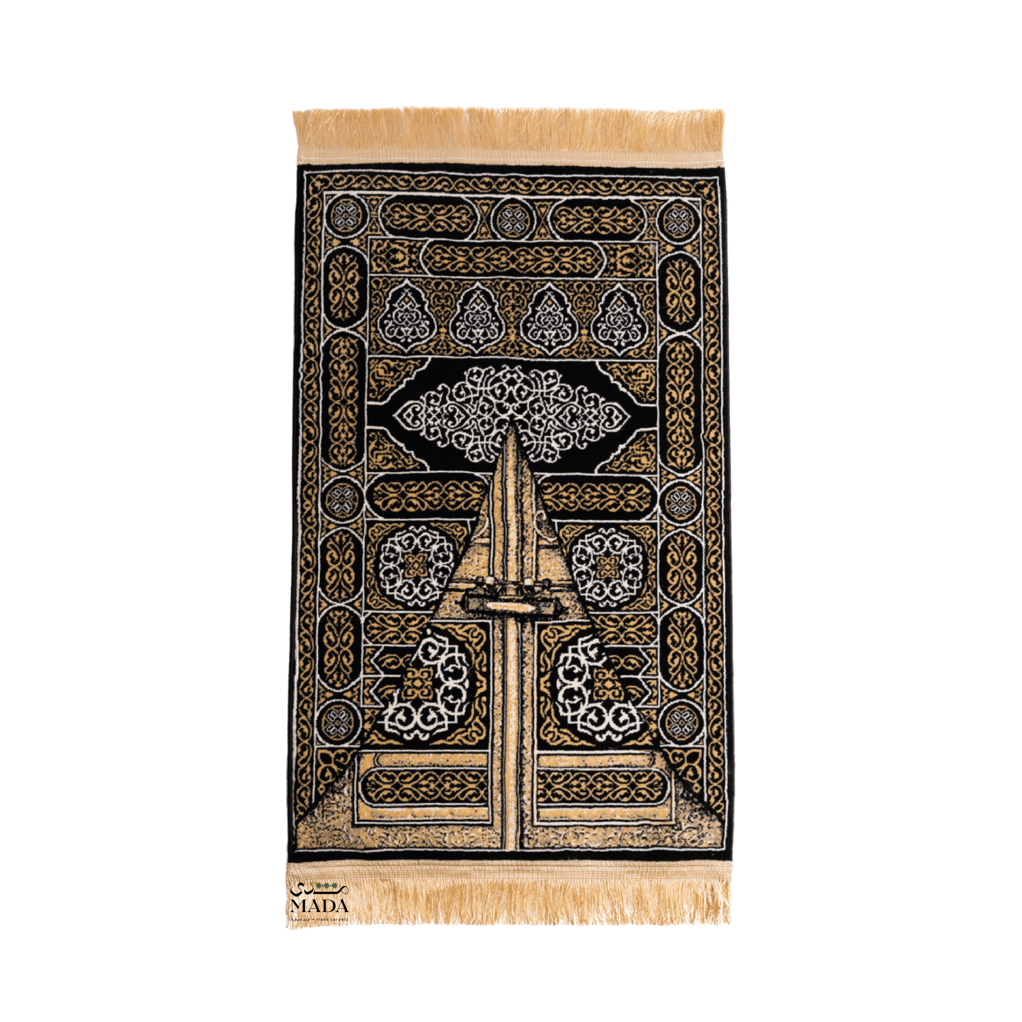 Kaabah Door Prayer Rug - Islamic Prayer Mat - Muslim Prayer Mat - Eid ...