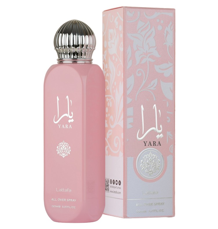 Lattafa Yara All Over Spray 150ml - Hair mist, perfume -Islamic ...